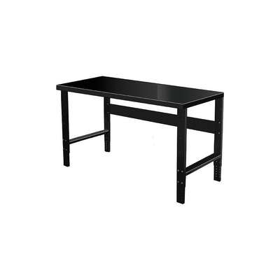 941657-7 Workbench: Adj Ht, 48 in x 30 in, Black, Stringer, Steel ...