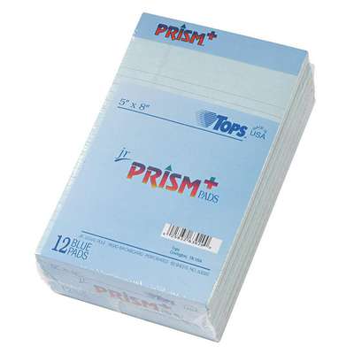 939880-2 Tops Notepad: 5 in x 8 in Sheet Size, Narrow, Pastel Blue, 600 ...