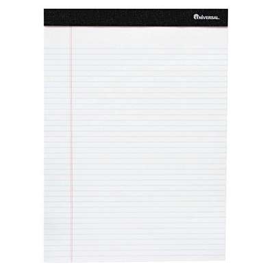 938210-3 Universal One Notepad: 8-1/2 in x 11 in Sheet Size, Legal ...