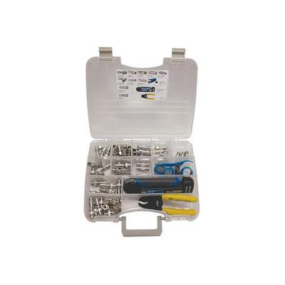 937366-3 Ideal Communications Tool Kit: 60 Pieces, Electrical and ...