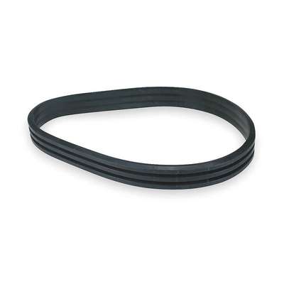 DAYTON 3/B63 Banded V-Belt, Model Number 3B63, Length 66.75 in ...