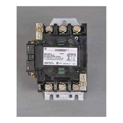 940204-5 GE NEMA Magnetic Contactor: 2 NEMA Contactor Size, 45 A Full ...