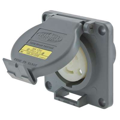 939919-9 Hubbell Wiring Device-Kellems Watertight Locking Receptacle ...
