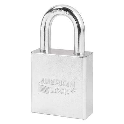 940553-2 American Lock Padlock: 1 1/8 in Vertical Shackle Clearance, 3/ ...