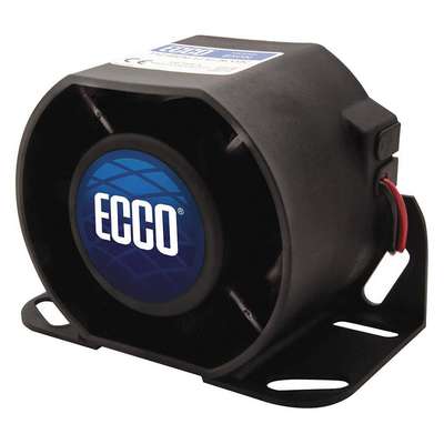 939168 Ecco Back Up Alarm: 12 to 36V DC, 107 dB Sound Level, Black ...