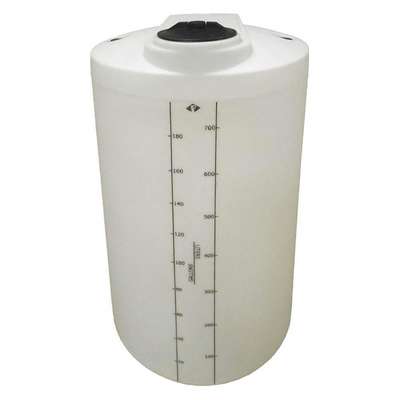 941595 Storage Tank: Single Wall, Vertical, 200 gal, Closed Top, 1/4 in ...