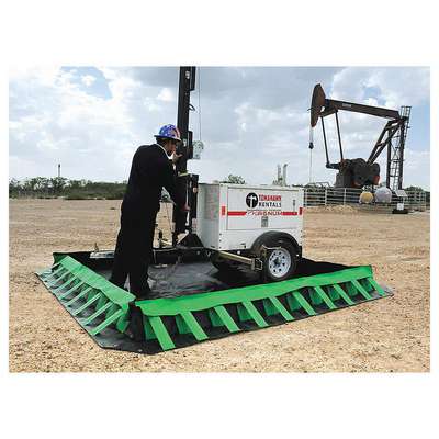 942308-5 Ultratech Collapsible Wall Containment Berm, Compact Model: 10 ...