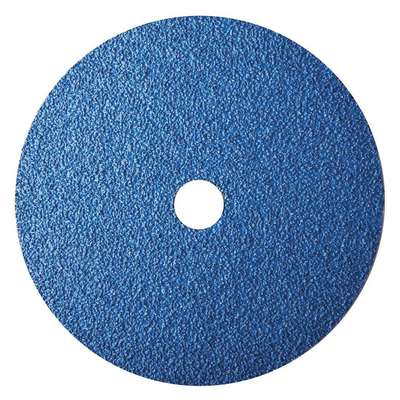 940715-7 Fiber Disc: 7 in Disc Dia, 24 Abrasive Grit, Extra Coarse ...
