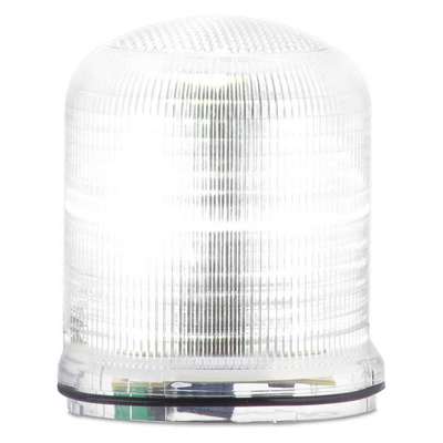 941074-4 Beacon Warning Light: Clear, LED, 12 to 24V AC/DC or 120 to ...