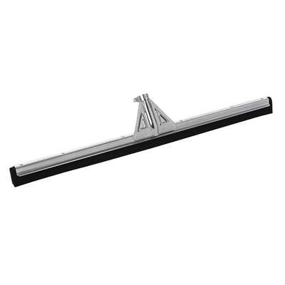 939868-6 Rubbermaid 30 inW Straight Double Rubber Floor Squeegee Without Handle, Black ...