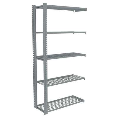 942977 Boltless Shelving: Add-On, Light-Duty, 36 in x 15 in, 84 in ...