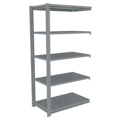 939992-5 Tennsco Boltless Shelving: Add-On, Light-Duty, 42 in x 24 in ...