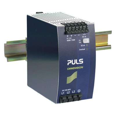 939487-2 Puls DC Power Supply: 380 to 480 V AC, Three, 24 to 28V DC ...