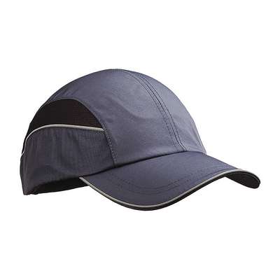 940841-6 Surflex Bump Cap: Long Brim Baseball Head Protection, Dark ...