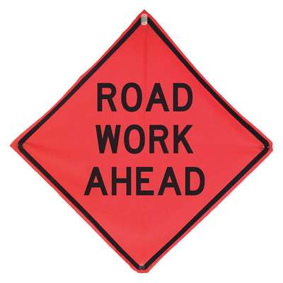 937181-1 Eastern Metal Signs And Safety Road Work Ahead Traffic Sign ...