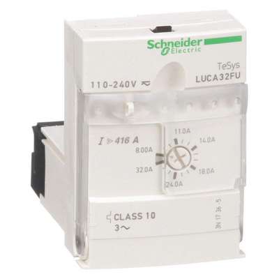 937713-3 Schneider Electric IEC Style Overload Relay, Mfr. Series LUA1C Contactors, 8 to 32A ...