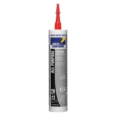 WHITE LIGHTNING W11127010 High Temp Silicone Sealant, 10 oz. | Imperial ...