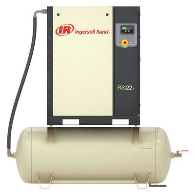 940855-7 Rotary Screw Air Compressor: Horizontal, 25 hp, 107 cfm, 120 ...