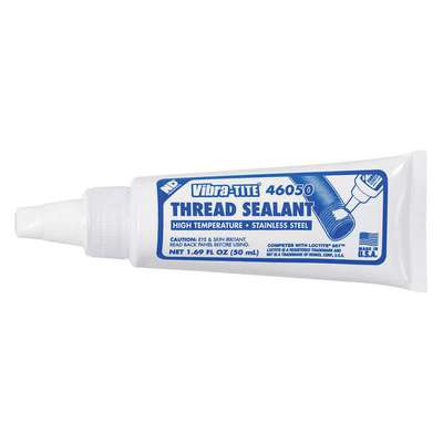 940805-4 Vibra-Tite Pipe Thread Sealant: 460, 1.7 fl oz, Tube, White ...