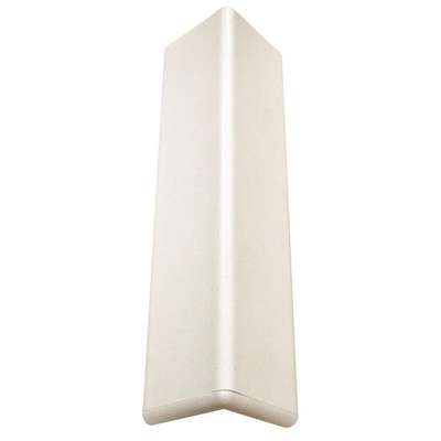938326-8 Corner Guard: 3 in Wd, 96 in Ht, Textured, Linen White ...
