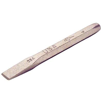 940199-6 Cold Chisel: Non-Sparking, Aluminum Bronze, 7/8 in Blade Wd ...