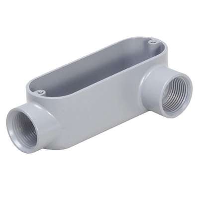 940535-3 Raco Conduit Outlet Body: Aluminum, 1/2 in Trade Size, LL Body ...