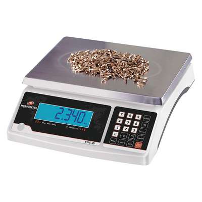 940511-2 Measuretek Bench Scale: 8 3/4 in Weighing Surface Dp, 11 1/2 ...