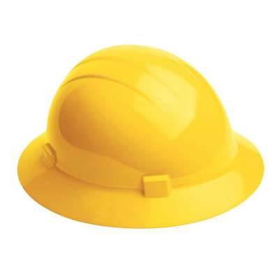 939727 Erb Safety Hard Hat: Full Brim Head Protection, ANSI ...