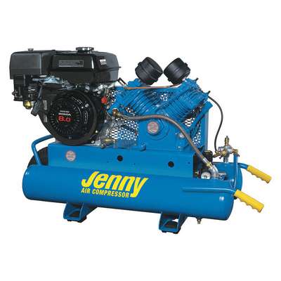 939197-4 Portable Gas Air Compressor: 1 Stage, 9 hp Engine, Honda, 17.8 ...