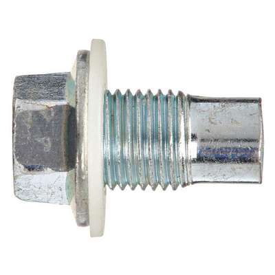 939675-9 Oil Drain Plug: Pilot Point, 1/2"-20 Thread Size, Metal, 5 PK ...