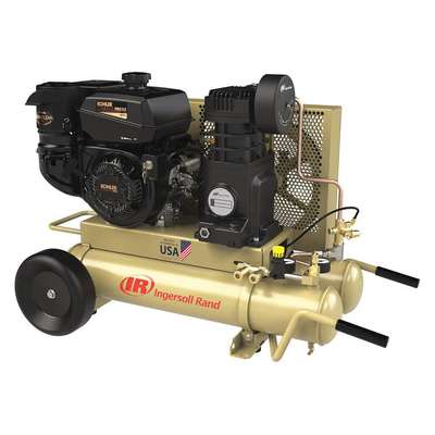 940514-9 Portable Gas Air Compressor: 1 Stage, 9.1 hp Engine, Kohler ...