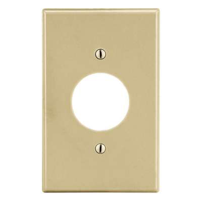 939770-7 Hubbell Wiring Device-Kellems Single Receptacle Wall Plate ...