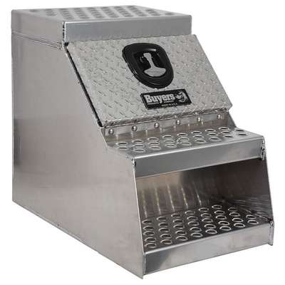 937845-9 Buyers Products 1705181 Drop Door Lid, Aluminum Step Box; 28 ...