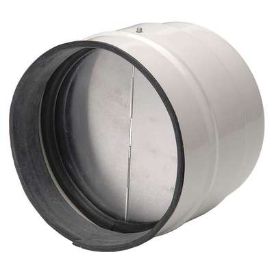 938527-3 8"dia Galvanized Steel Backdraft Damper: For 16 in_24 in Fan ...