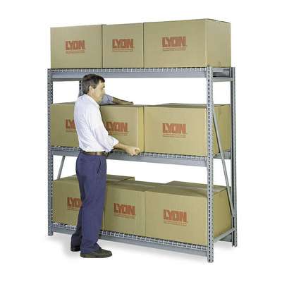 939632-3 Lyon Bulk Storage Rack: Starter, Medium-Duty, 96 in x 24 in x ...