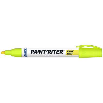 937360-9 Markal Removable Paint Marker, Paint-Based, Yellows Color ...