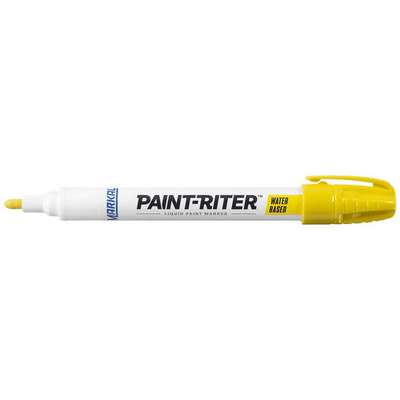 937361-3 Markal Permanent Paint Marker, Paint-Based, Yellows Color ...