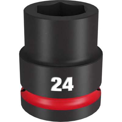 942753 Milwaukee Standard Impact Socket: 3/4 in Drive Size, 24 mm ...