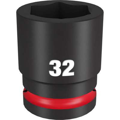 942754-2 Milwaukee Standard Impact Socket: 3/4 in Drive Size, 32 mm ...