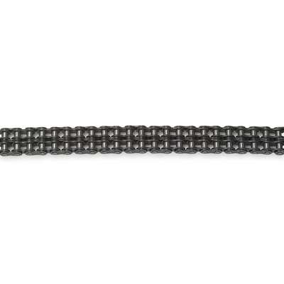 939432-3 Roller Chain: Double Strand, 50-2, 5/8 in Pitch, Steel, 10 ft ...