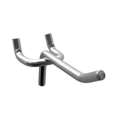 943075-6 Straight Hook, 2 in: 1/4 in Peg Hole, For 1 in Pegboard Hole ...