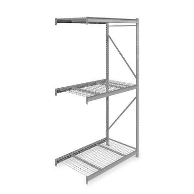 943314-5 Tennsco Bulk Storage Rack: Add-On, Medium-Duty, 60 In X 36 In ...