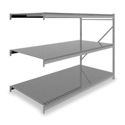 938989-8 Tennsco Bulk Storage Rack: Add-On, Medium-Duty, 96 in x 48 in ...