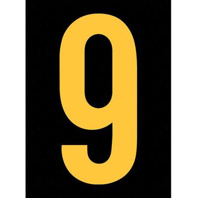 939858-8 Stranco Inc Reflective Number Label: Numbers, 2 1/2 in ...