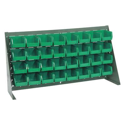 940758-7 Quantum Storage Systems Louvered Bench Rack: 20 in x 36 in x 1 ...