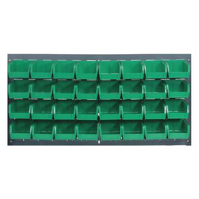 940760-2 Quantum Storage Systems Louvered Panel: 20 in x 36 in x 1/4 in ...