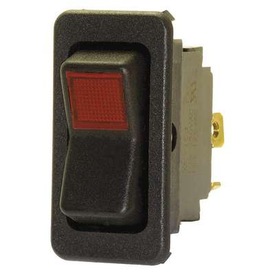 939321-5 Eaton Lighted Rocker Switch: Lighted Rocker Switch, SPST ...