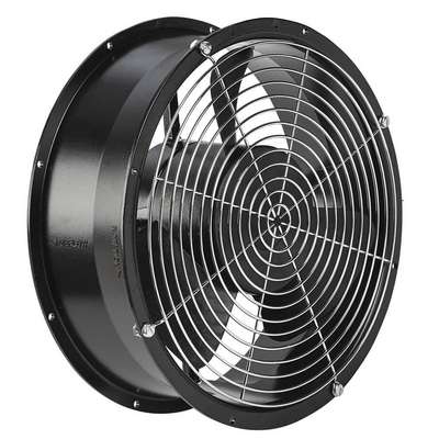 940823 Standard Round Axial Fan: 9 in Dia, 3 1/2 in Dp, 560, Cast ...