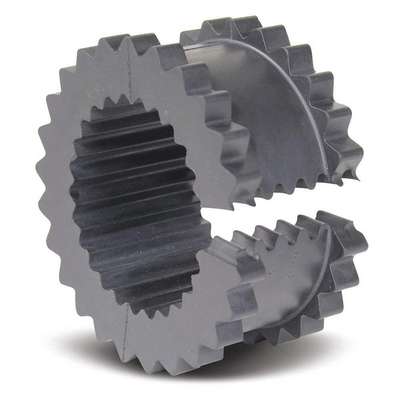 935484 6 Size JES Flange Type One-Piece Split Sleeve Coupling Insert ...