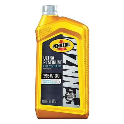 940570-5 Pennzoil Engine Oil: 1 qt Size, Bottle, 5W-30, Amber/Brown ...